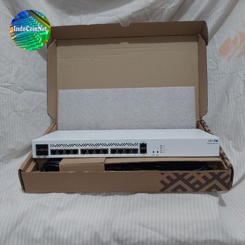 Jual Mikrotik CCR2116-12G-4S+ Cloud Core Router CCR2116 12G 4S ...