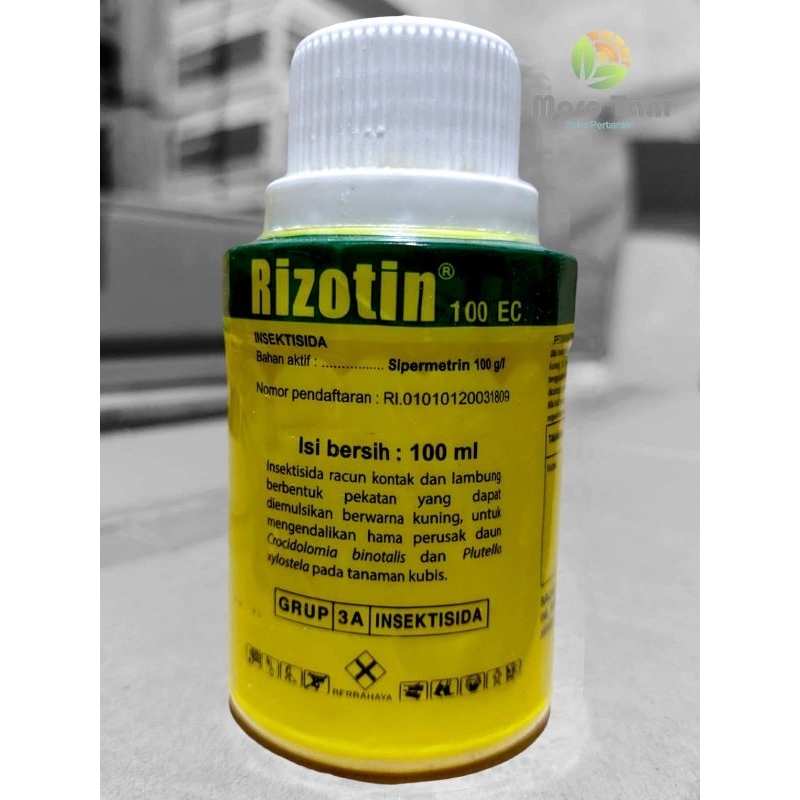 Jual RIZOTIN 100 EC - 100ML Insektisida Pembasmi Serangga | Shopee ...