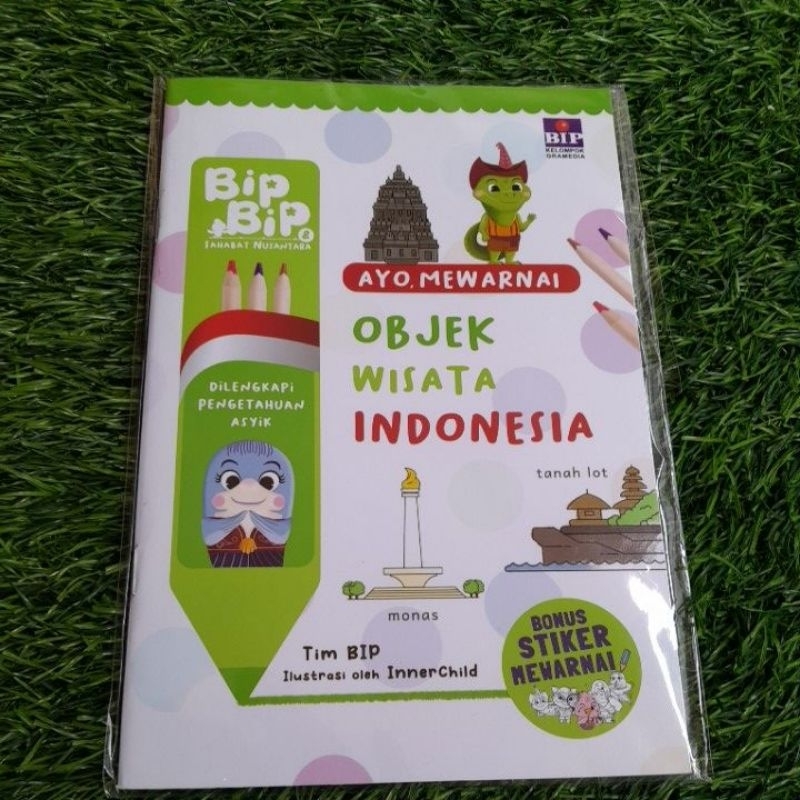 Jual BUKU AYO MEWARNAI OBJEK WISATA INDONESIA | Shopee Indonesia