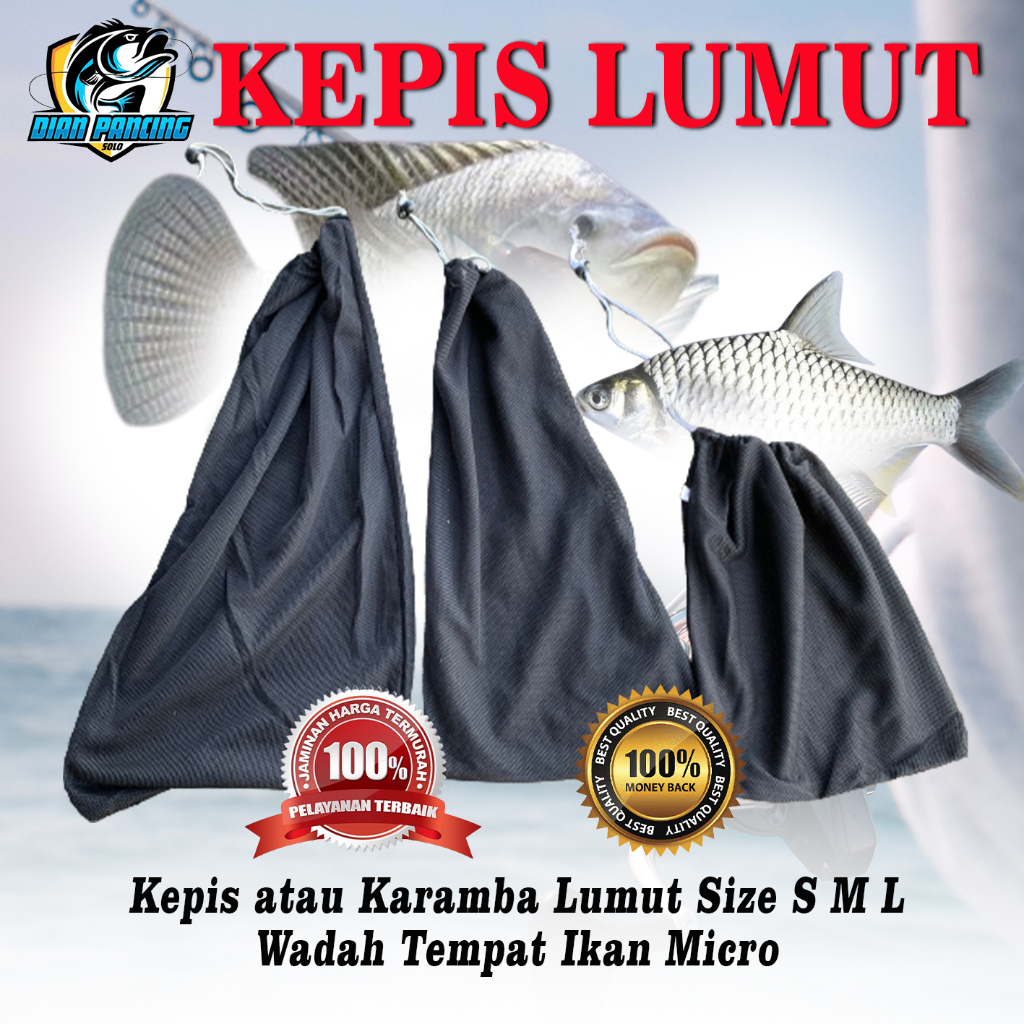 Jual Kepis atau Karamba Lumut dan Tempat ikan Size S M L | Shopee Indonesia