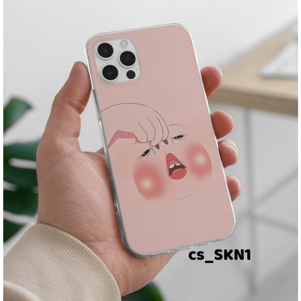 Jual CUSTOM CASE DESAIN UGLY FACE CHUBBY GIRL CHARACTER MUKA ANEH ...