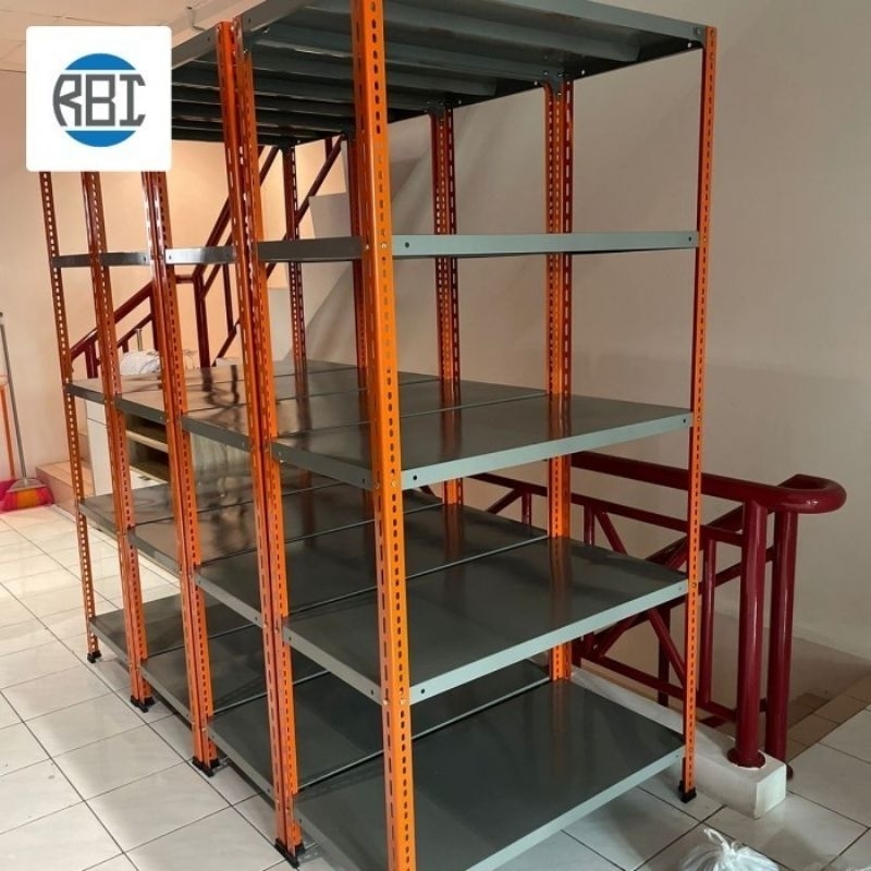 Jual rak besi 50x100x200 hambalan 5 susun | Shopee Indonesia