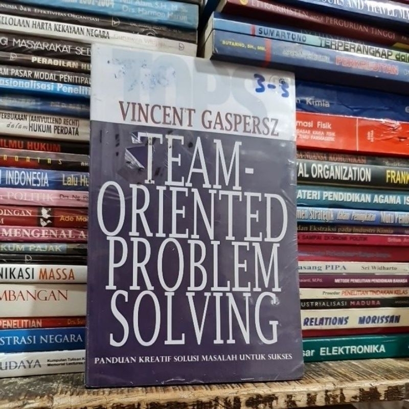 Jual Team Oriented problem solving panduan kreatif solusi masalah untuk sukses by Vincent ...