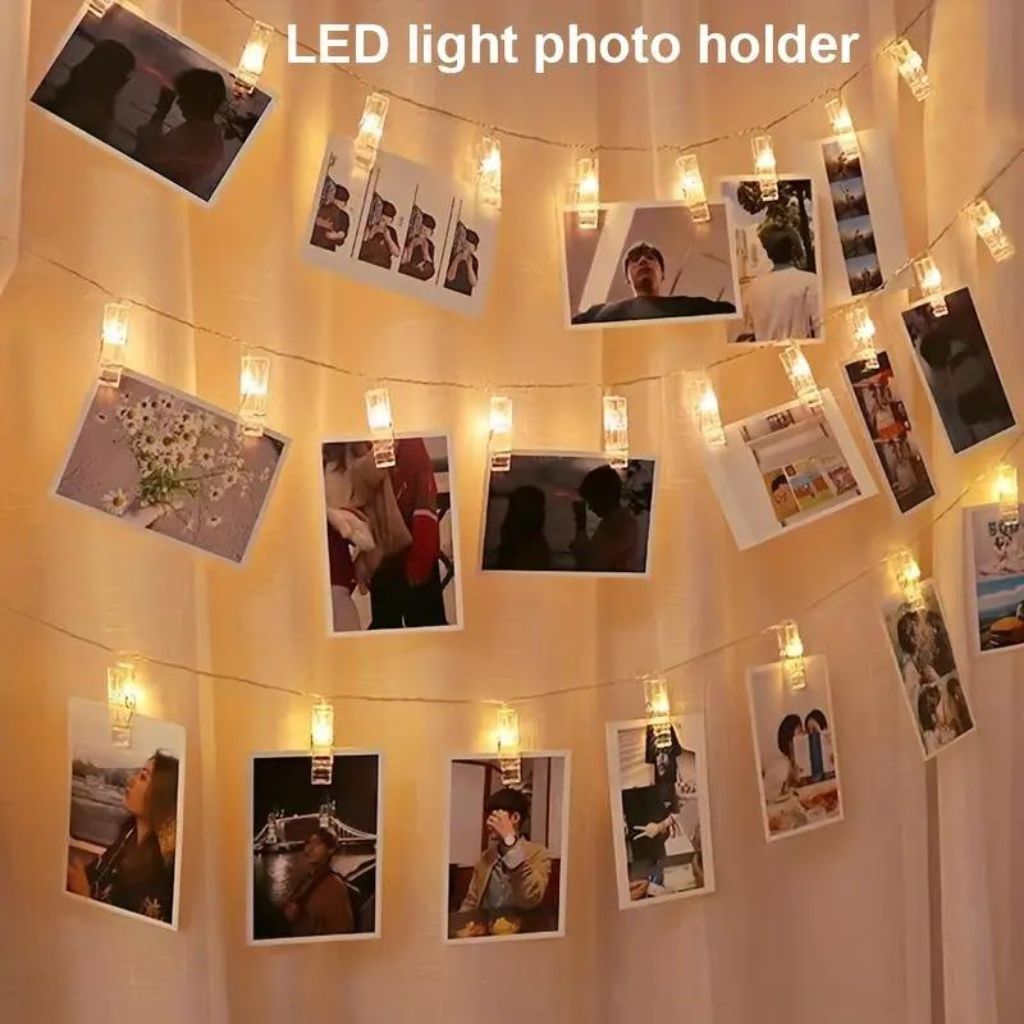 Jual Klip Foto Led Lampu Tumblr Hias Led String Light Dekorasi Natal ...