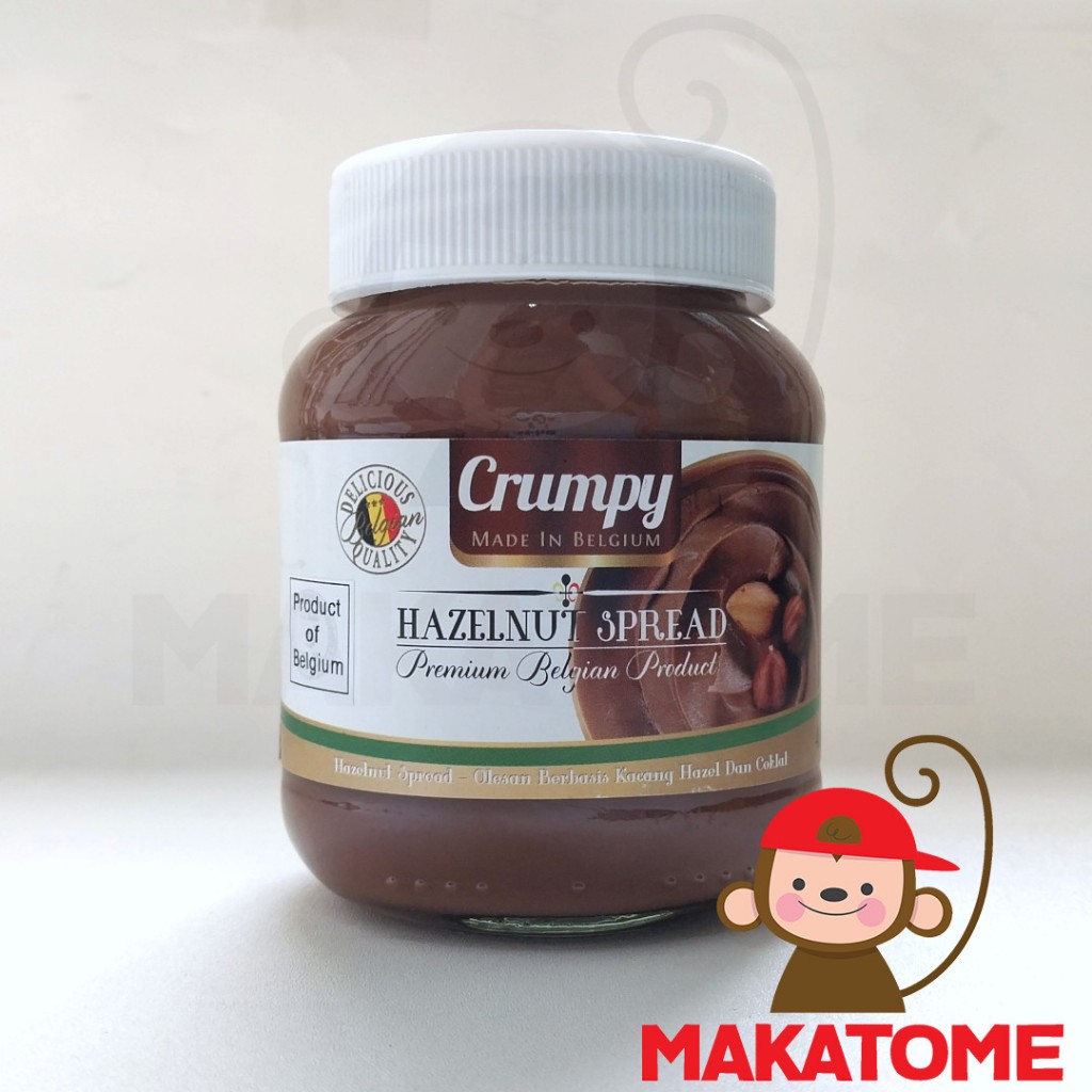 Jual Crumpy Hazelnut Spread 400gr 400 g gr chocolate belgium coklat ...