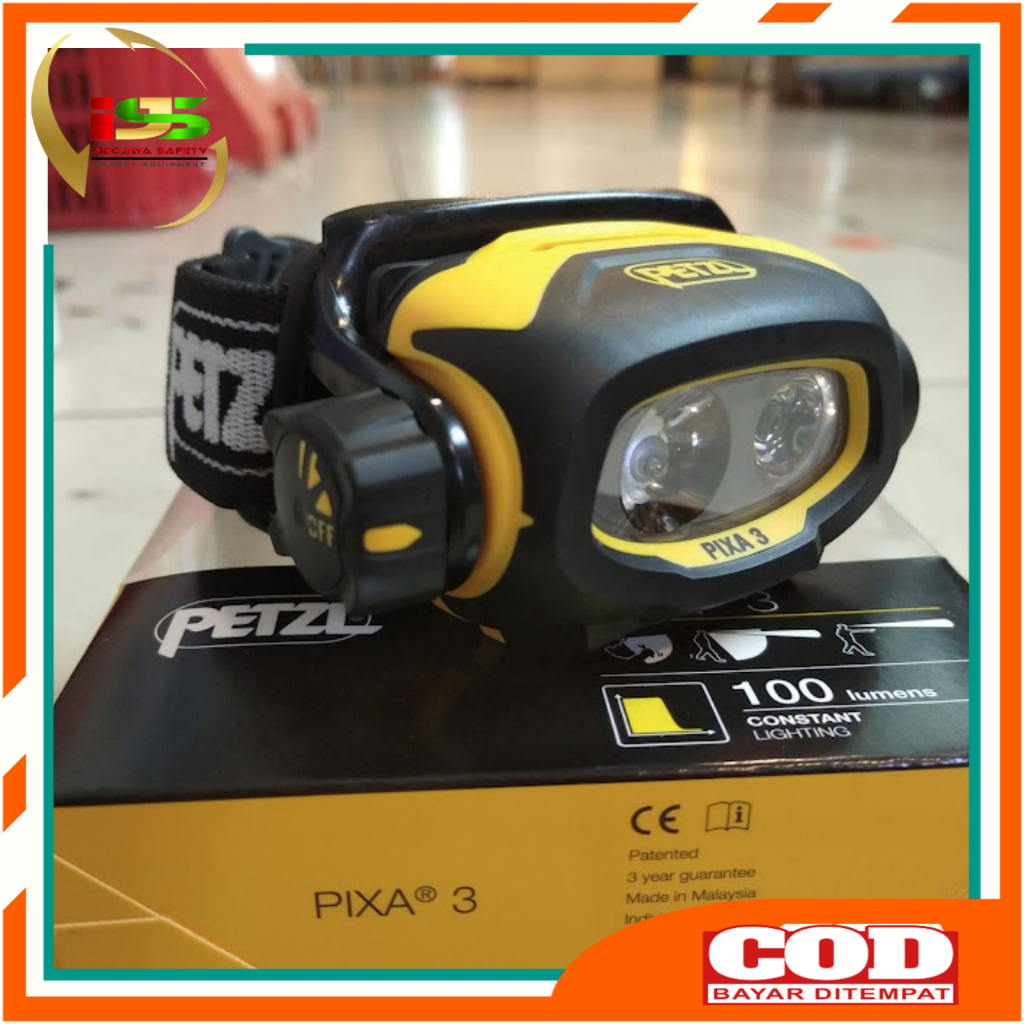 Jual Headlamp Petzl Pixa 3 Original - Senter Kepala Petzl Pixa 3 ...
