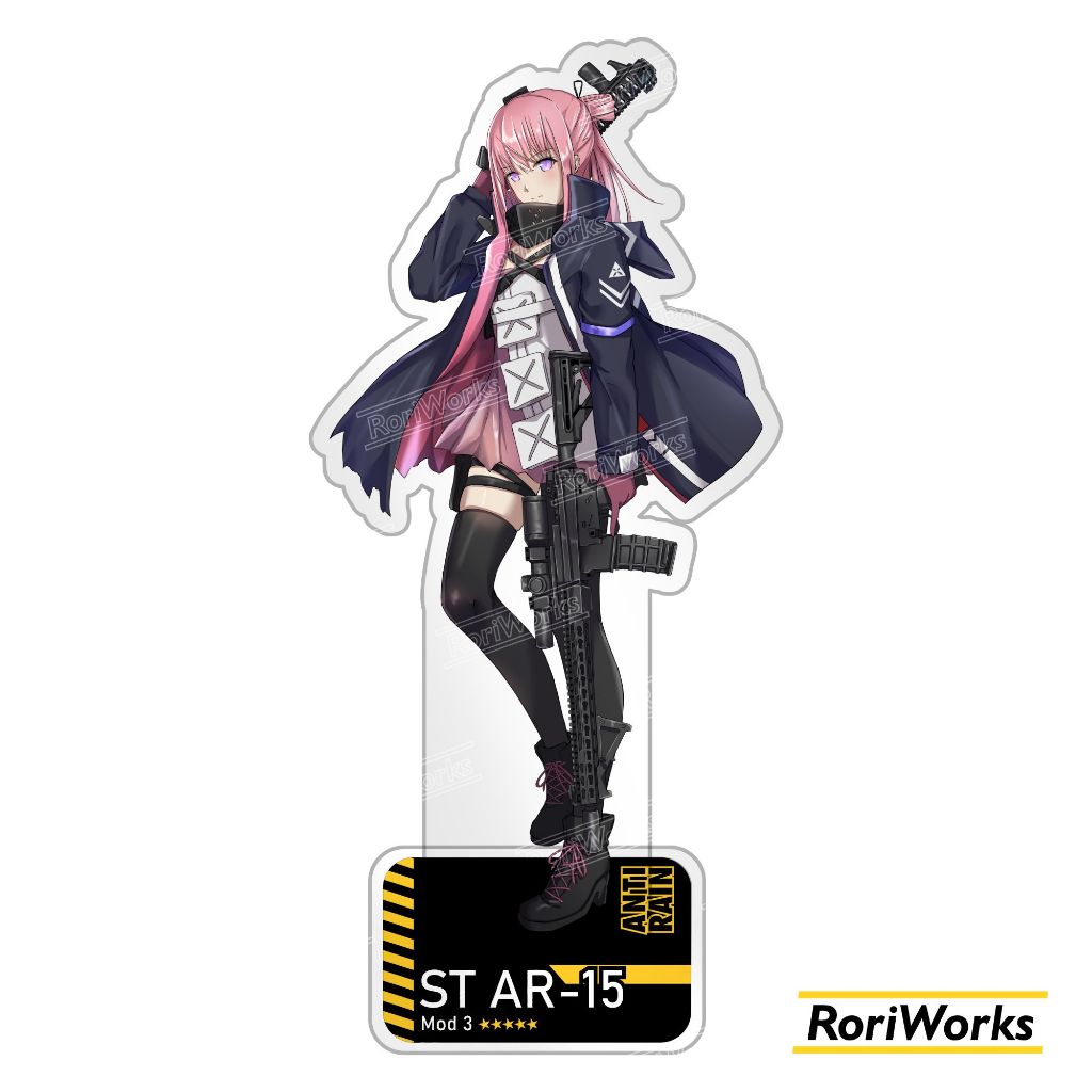 Jual Acrylic Standee Figure Anime Ar 15 Mod 3 Girls Frontline Ar 4426