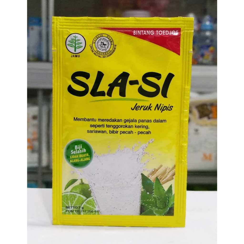 Jual Slasi Sla-Si Jeruk Nipis Bintang Toedjoe 1 Sachet - Meredakan ...
