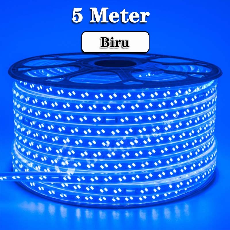 Jual Lampu Led Strip Selang 5050(5M/10M/20M/30M/50M) Led Strip SMD 5050 220V（Beli 20 meter free ...