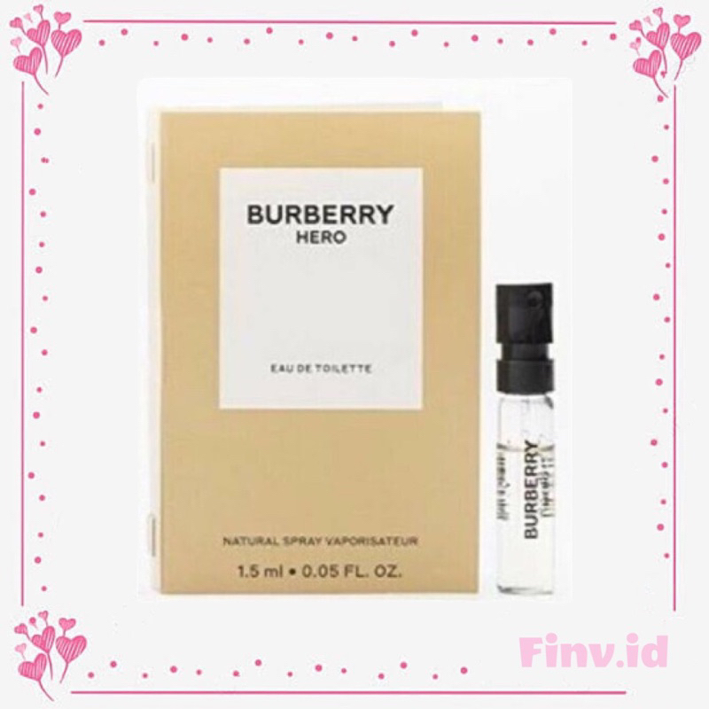 Jual Bu*berry Hero EDT Parfum Vial 1.5 ml (ORIGINAL) | Shopee Indonesia