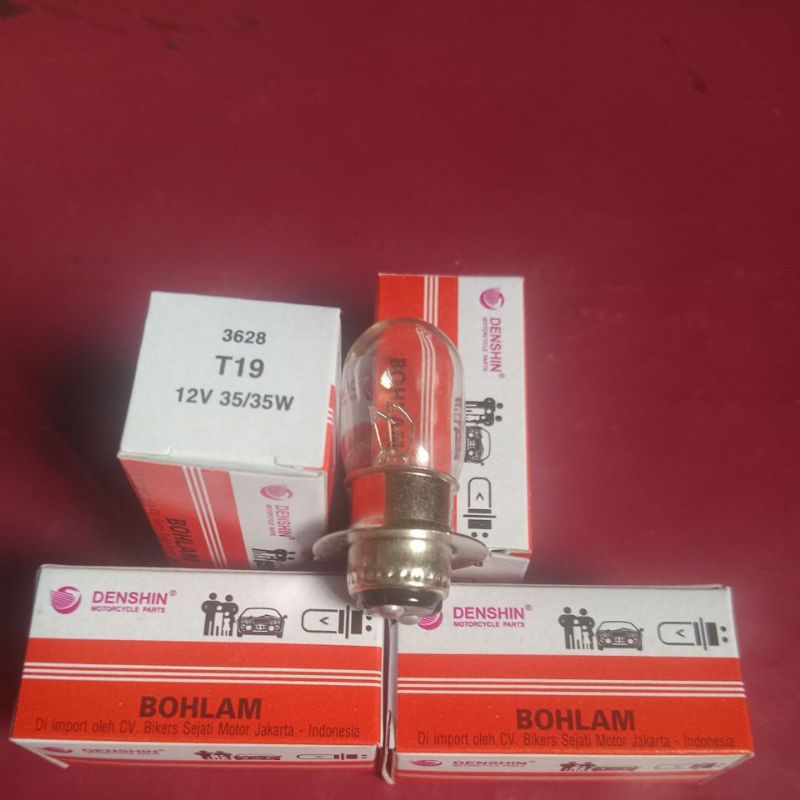Jual Bohlam Dop lampu depan Motor Deshin Bebek/matic 12V25/35W | Shopee Indonesia
