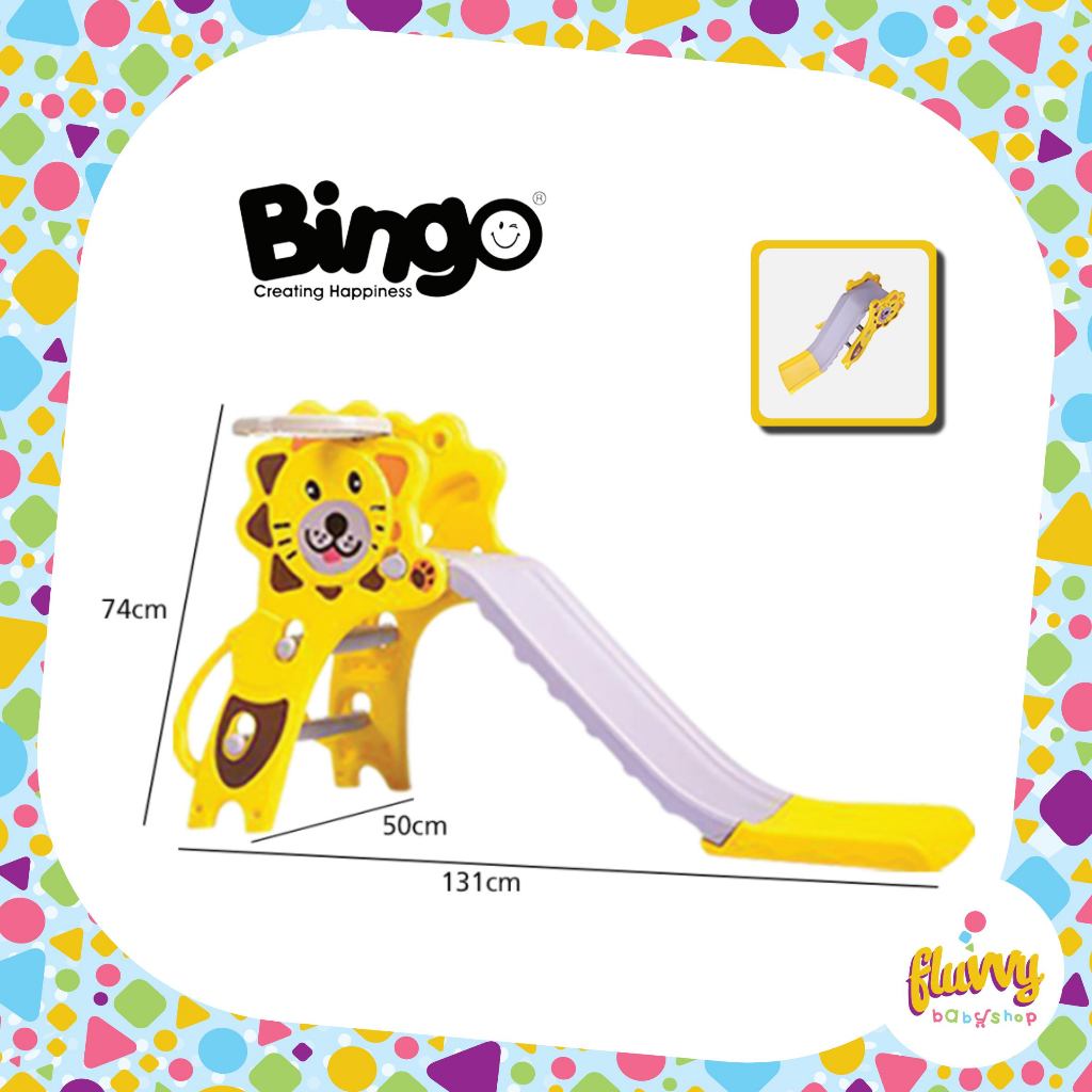 Jual Bingo by Parklon Lion Folding Slide | Perosotan Mini Anak Lipat ...