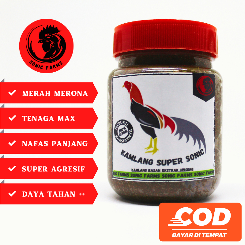 Jual JAMU AYAM JAGO KOMPLIT KAMLANG SUPER SONIC ORIGINAL | VITAMIN ...