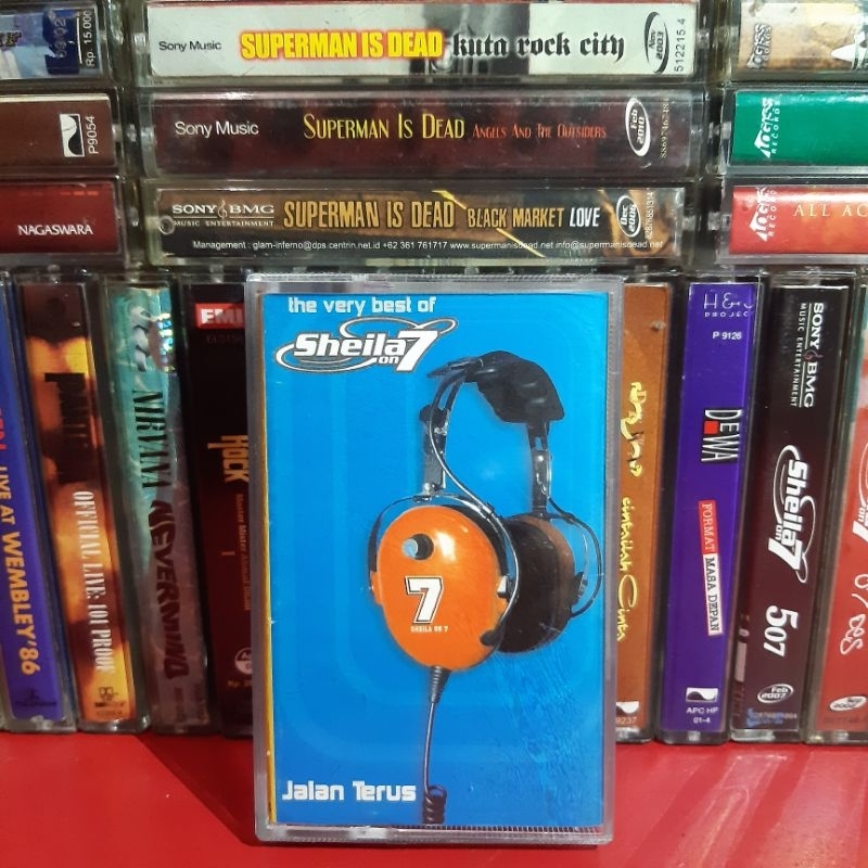 Jual Kaset Pita Sheila On 7 SO7 Jalan Terus The Very Best Of isi beda ...