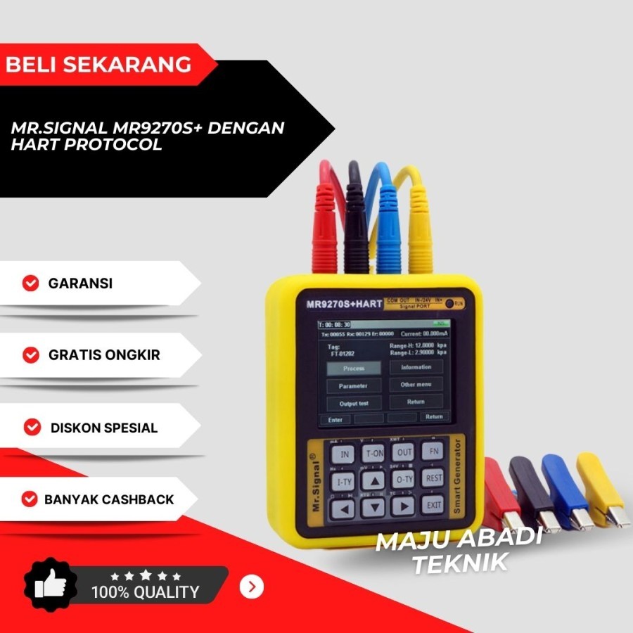 Jual Signal Generator Calibration HART MR9270S+ MrSignal 4-20mA Current ...
