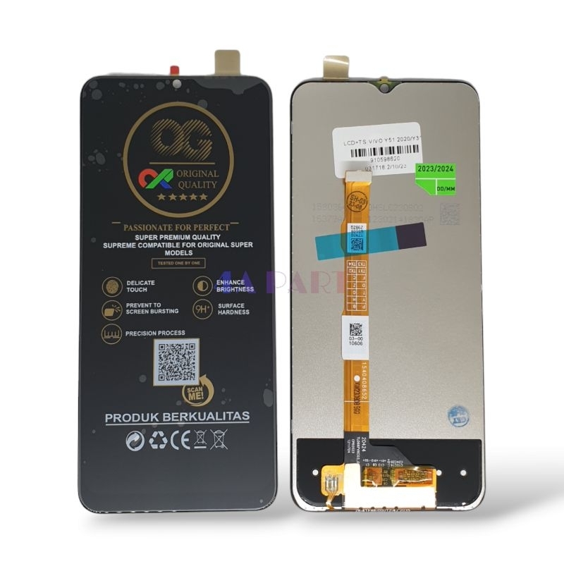 Jual LCD VIVO Y33S / Y51 2020 / Y51A / Y52S / Y31S / Y53S / Y76 5G IQOO U3 LCD TOUCHSCREEN ...