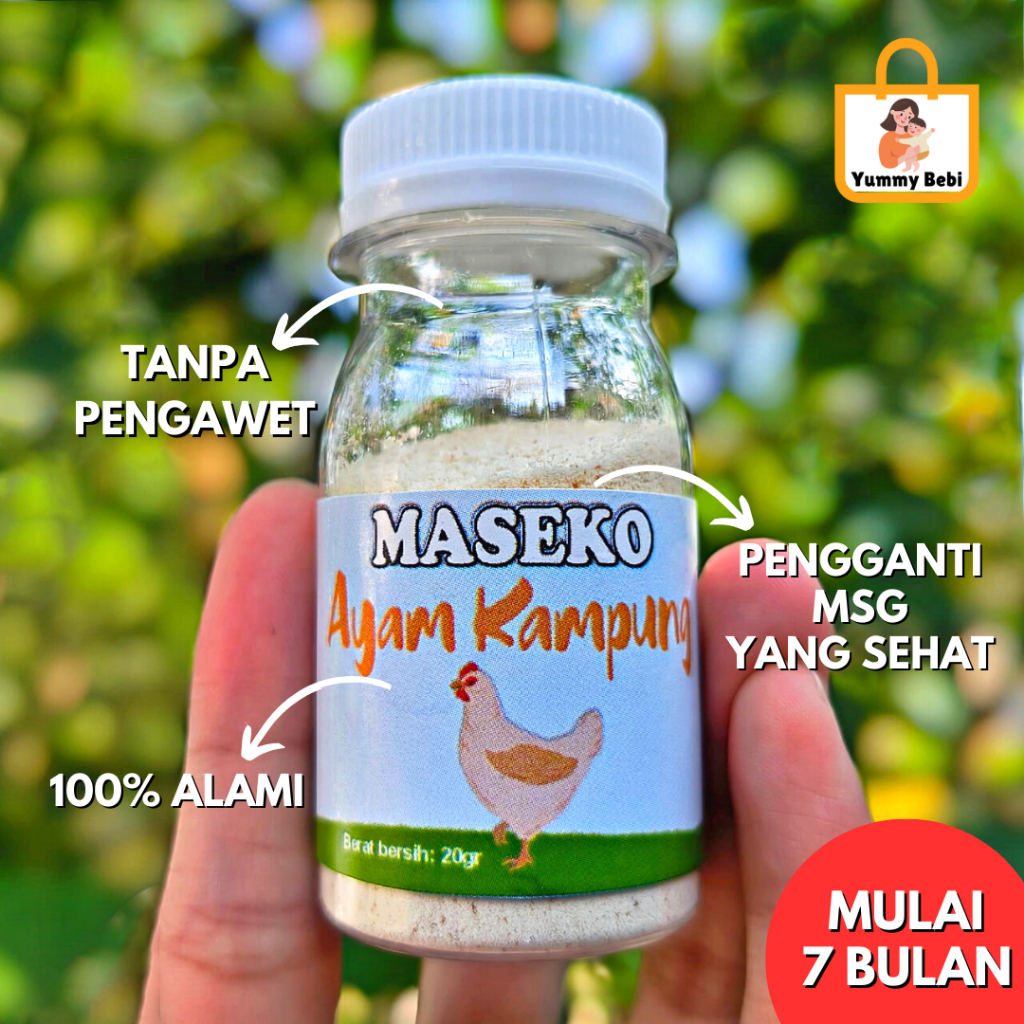 Jual MASEKO Kaldu MPASI Kemasan Repack 25gr KALDU MPASI NON MSG Rasa ...