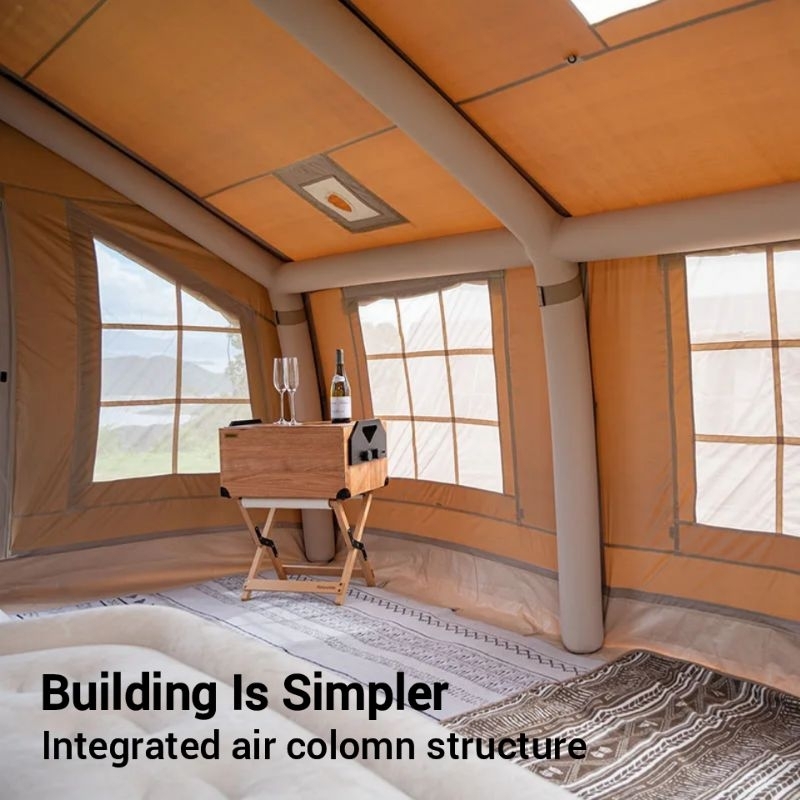 Jual TENDA NATUREHIKE COTTON INFLATABLE AIR 13.2 NH22ZP014 GLAMPING ...