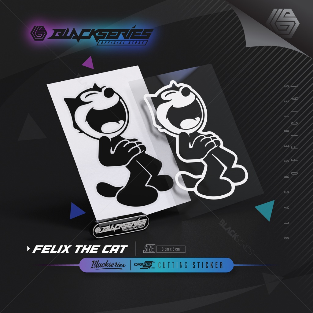 Jual Stiker Felix the cat | Cutting Sticker Felix the cat | Shopee ...