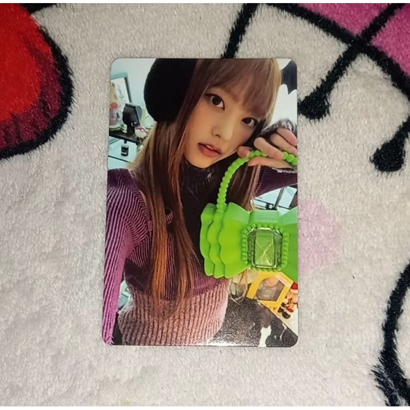 Jual Photocard Haerin Newjeans Official Pc Haerin bag ijo message card ...