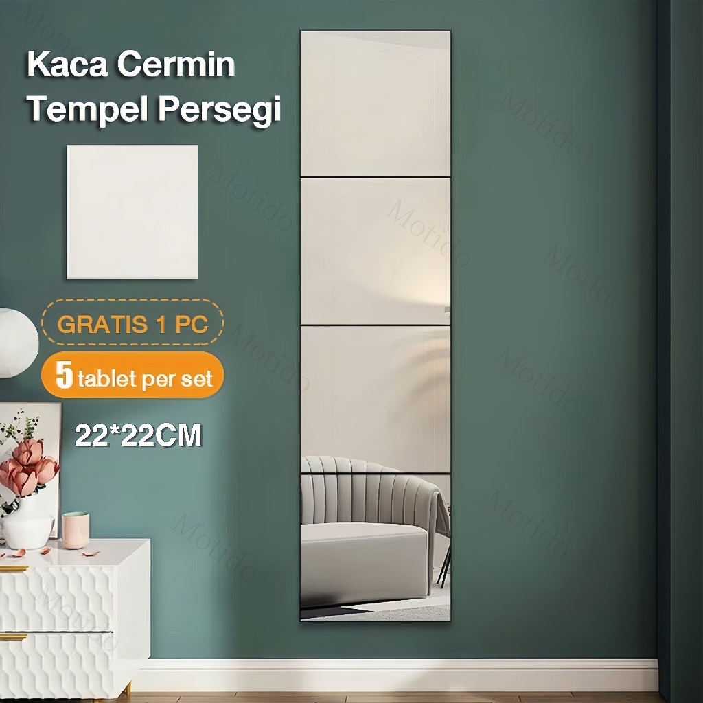 Jual Kaca Cermin Persegi Cermin Persegi Cermin Dinding Cermin Aesthetic ...