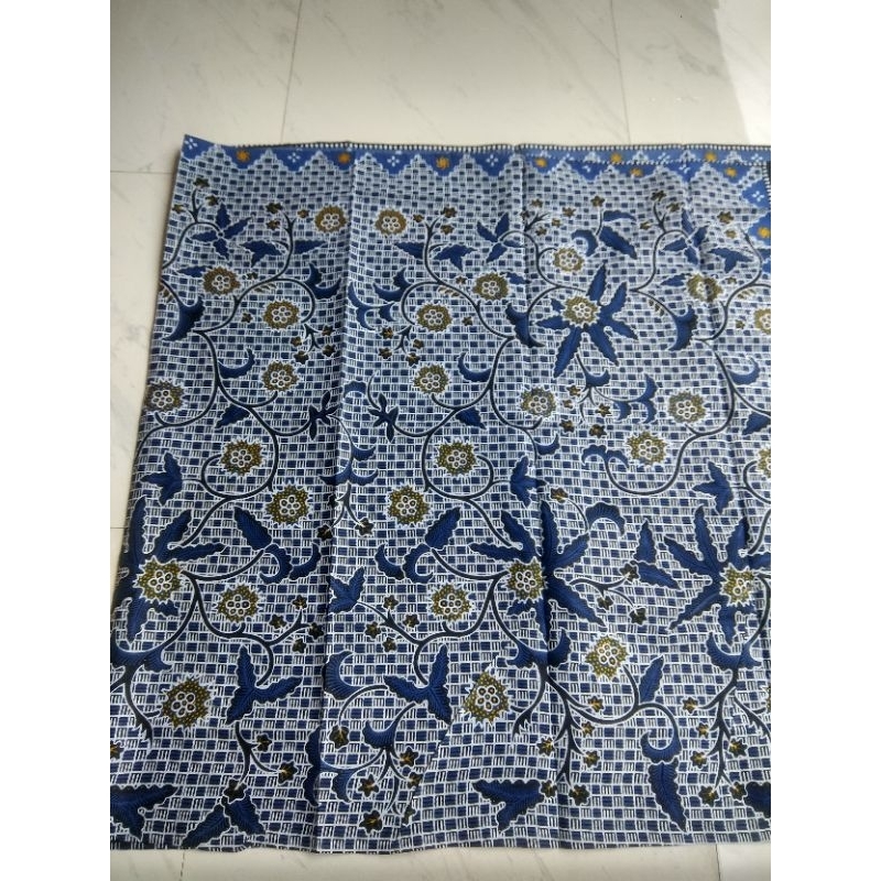 Jual New Motif Batik Brebesan Motif Giribig Warna Biru Batik Salem ...