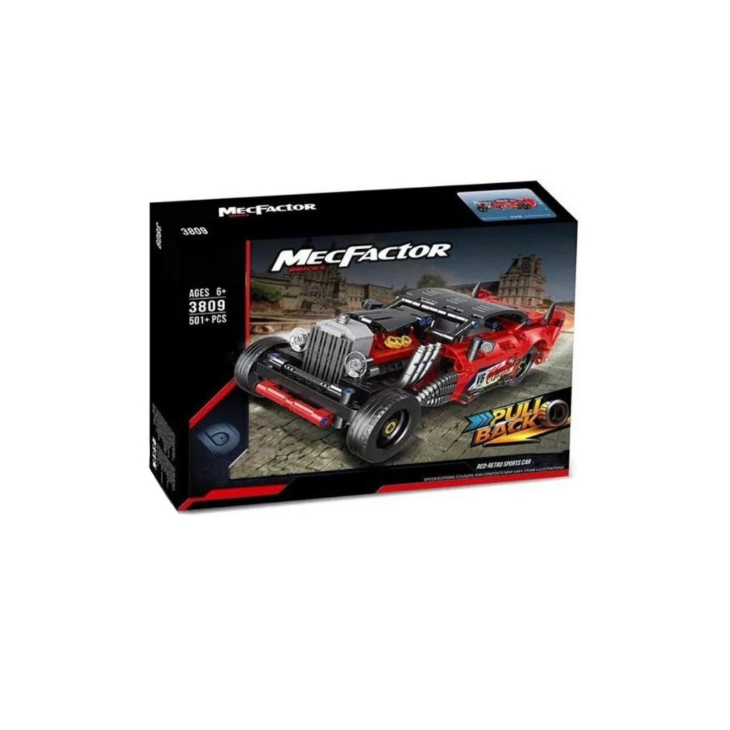 Jual (COD) MAINAN BALOK/BONGKAR PASANG MECFACTOR RACE CAR 3809 | Shopee ...