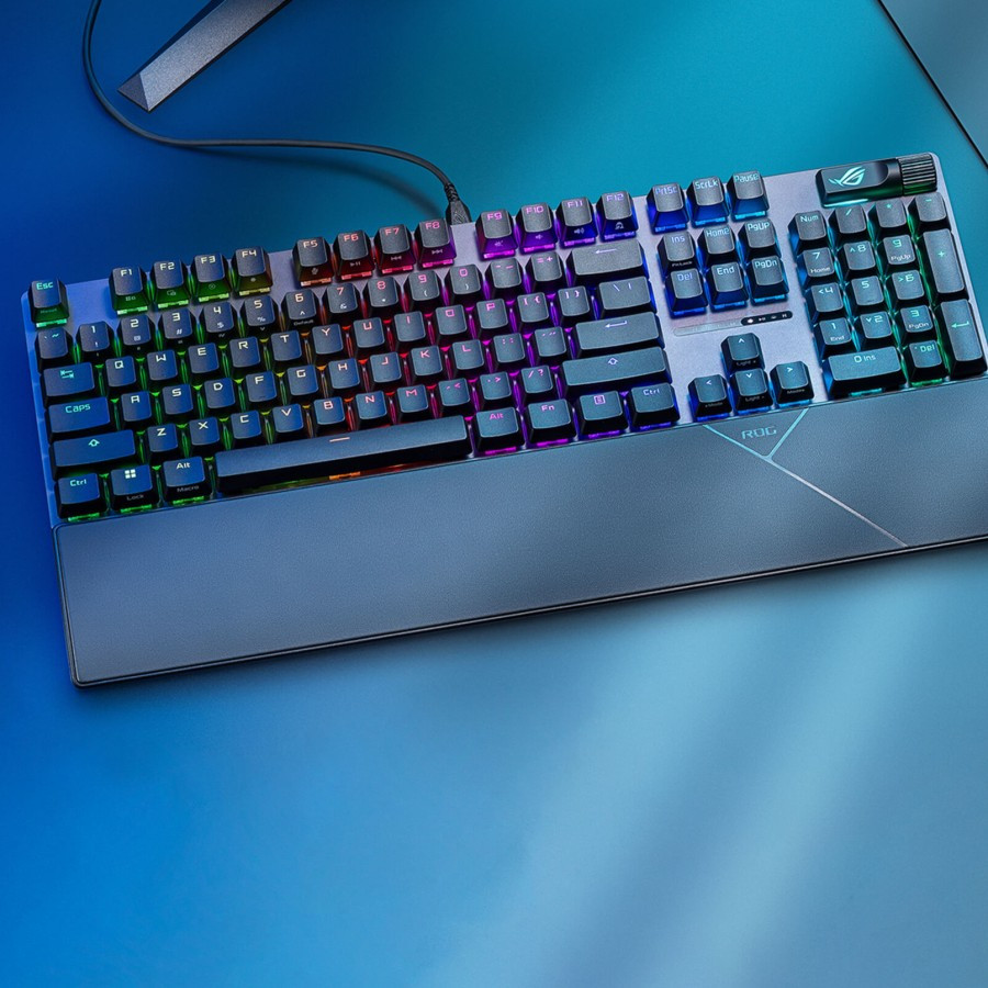 Jual ASUS ROG STRIX SCOPE II ROG NX SNOW MECHANICAL GAMING KEYBOARD ...