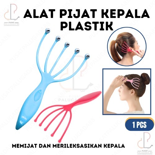 Jual Alat Pijat Kepala Bokoma Plastik Healthy Spa Scalp Massager Alat ...