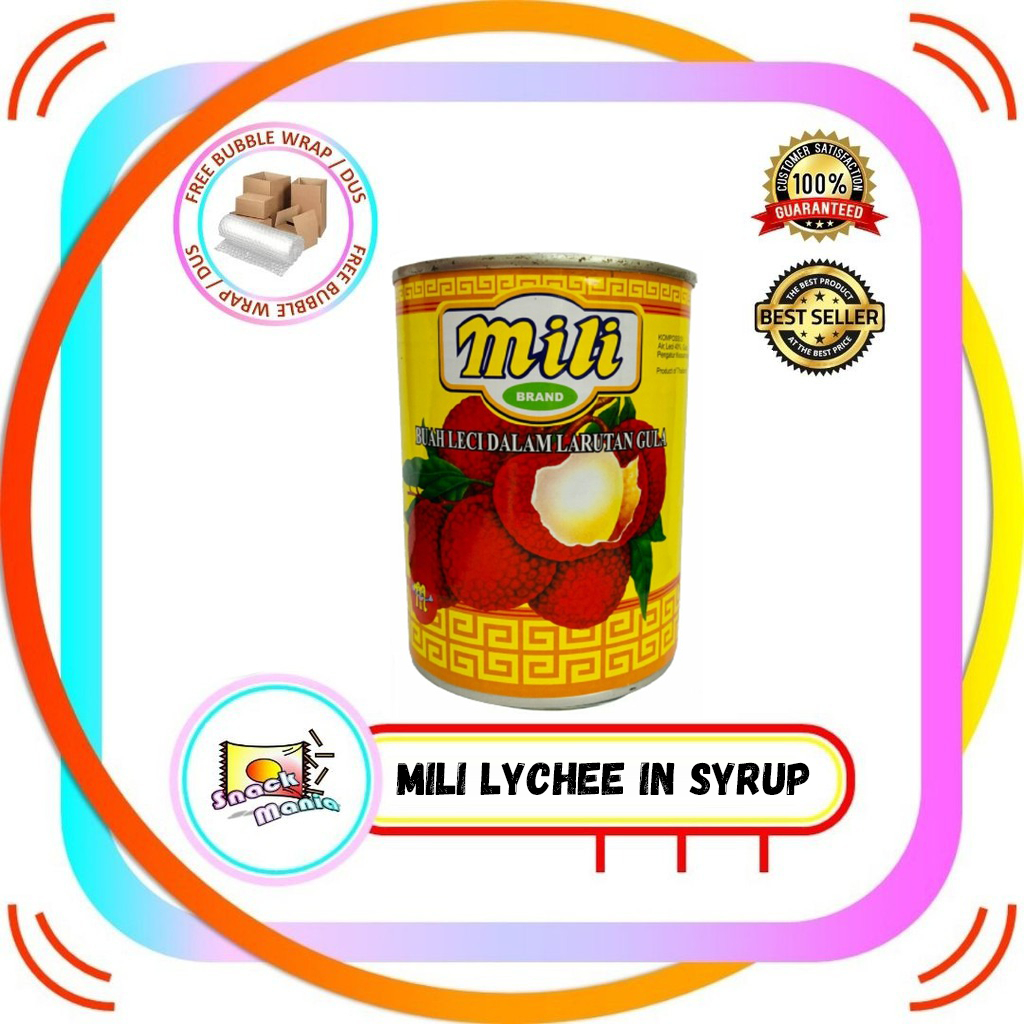 Jual Mili Lychee in Syrup - Buah Leci Dalam Larutan Gula Sirup 565 gr ...