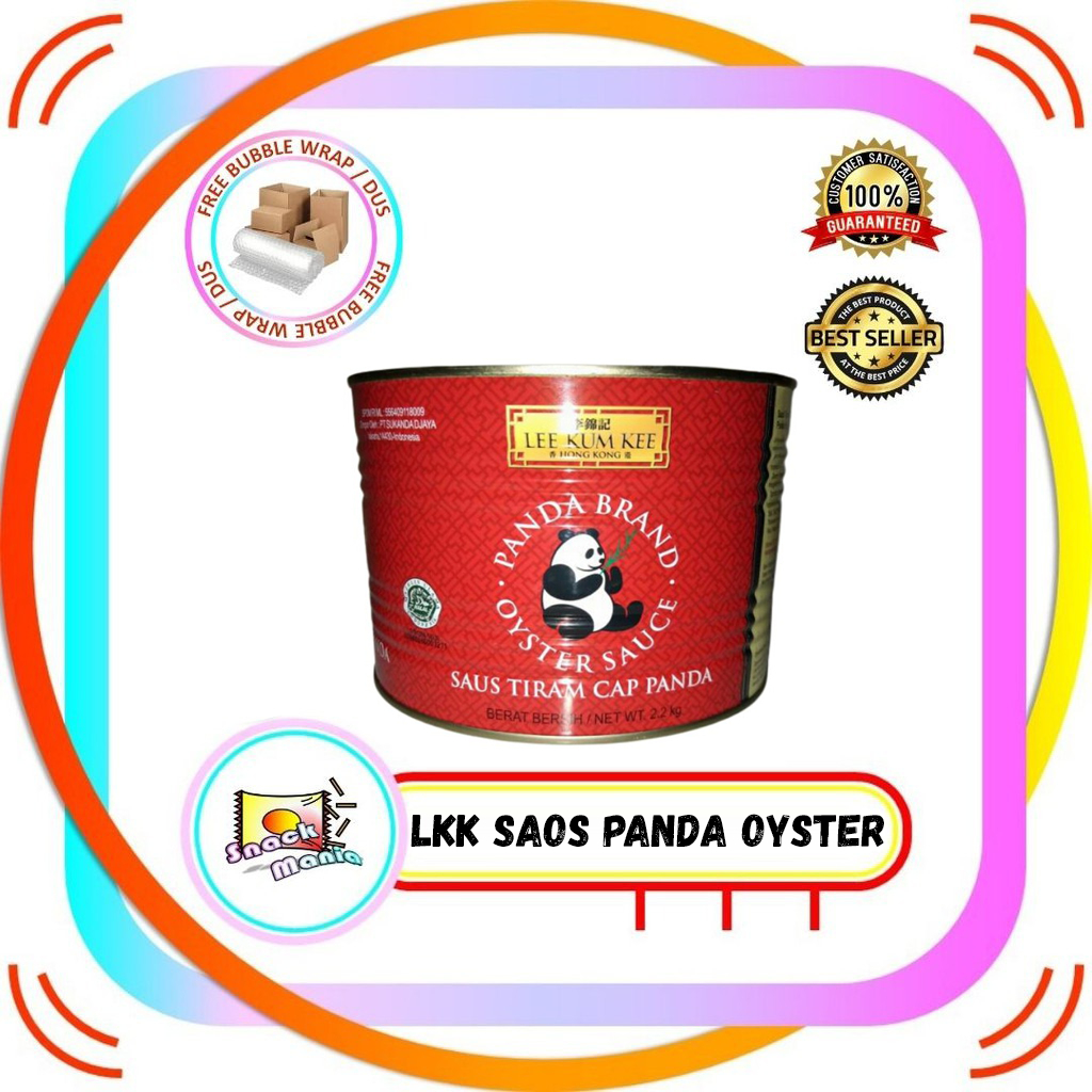 Jual Lee Kum Kee Saos Panda Oyster 2 Kg Saus Tiram 2.2 Kg Kaleng ...