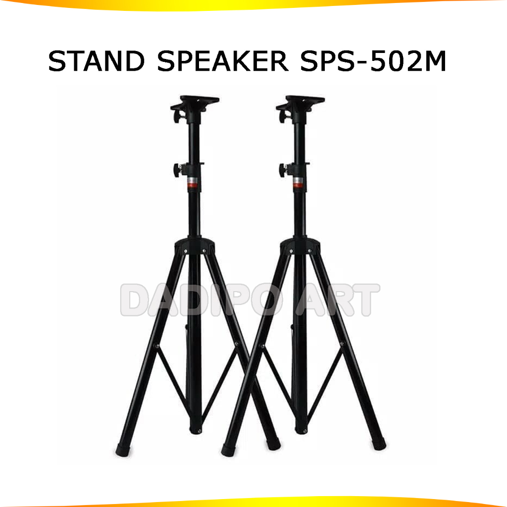 Jual Stand Speaker SPS-502M Tripod/Tiang Penyangga Speaker Lantai 1set | Shopee Indonesia