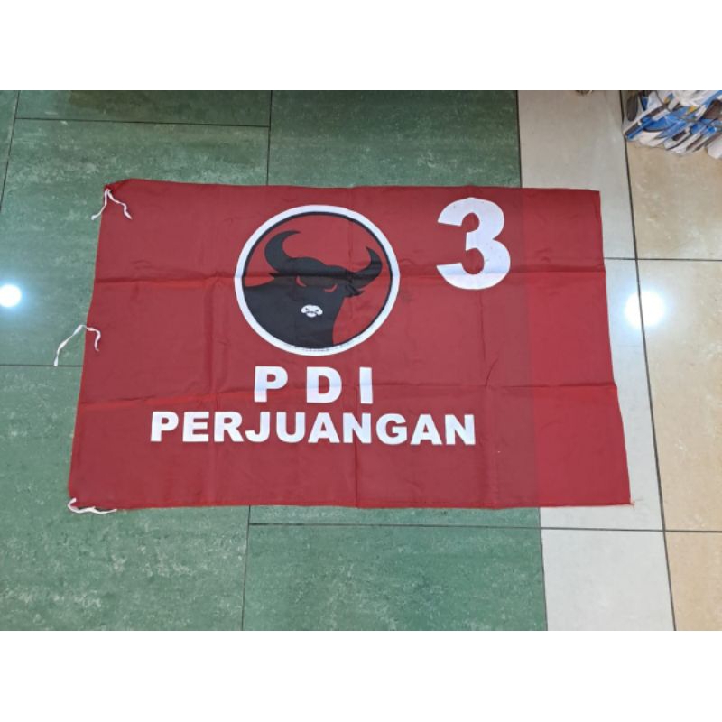 Jual bendera pdi perjuangan bendera pdip | Shopee Indonesia