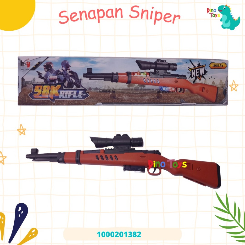 Jual [1000201382] MAINAN ANAK SENAPAN SNIPER 1008 | Shopee Indonesia