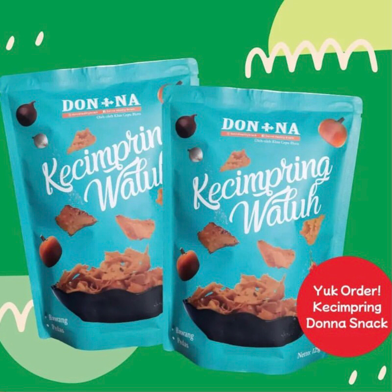 Jual KECIMPRING WALUH DONNA Bawang Pedas Makanan Ringan Khas Cepu Blora ...