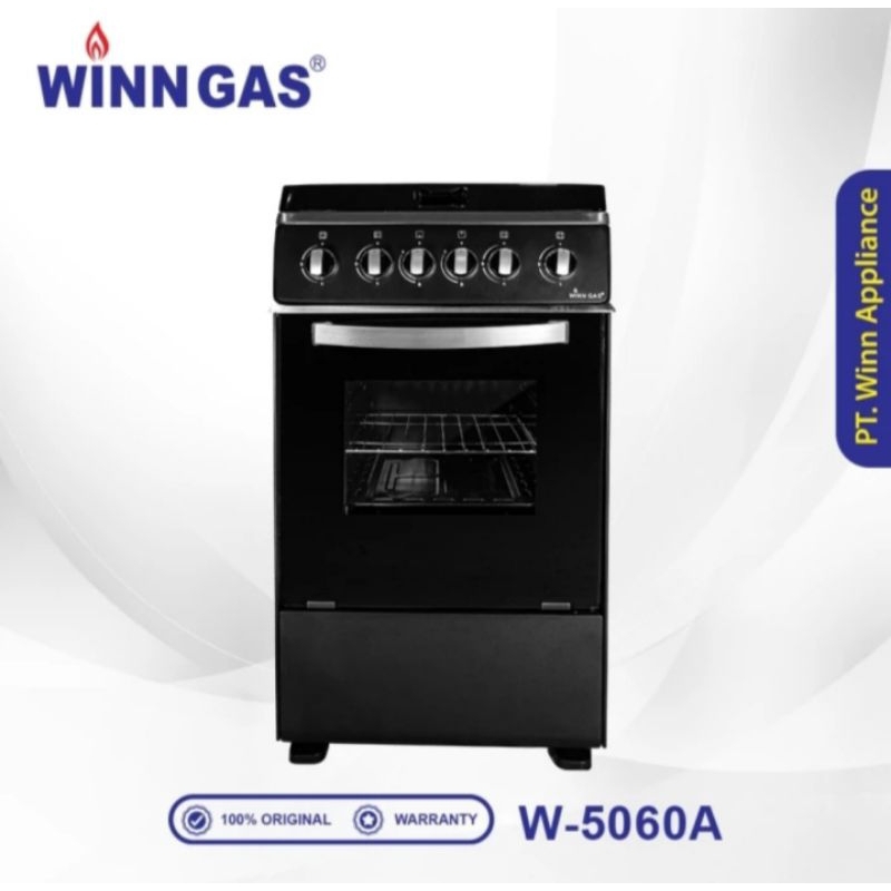 Jual WINN GAS W5060A kompor freestanding 4 tungku+oven pemantik ...