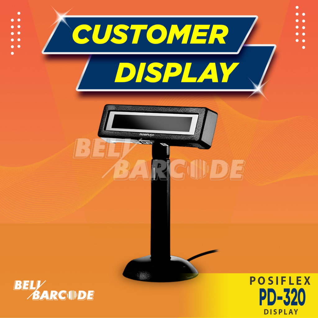 Jual Posiflex PD320 Customer Display PD-320 Layar Kustomer Stand Alone ...