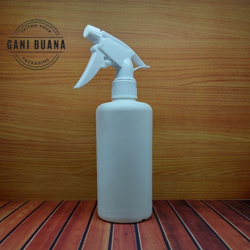 Jual BOTOL KISPRAY 500ML HDPE PUTIH NECK 28 TUTUP KISPRAY BIG PUTIH | Shopee Indonesia