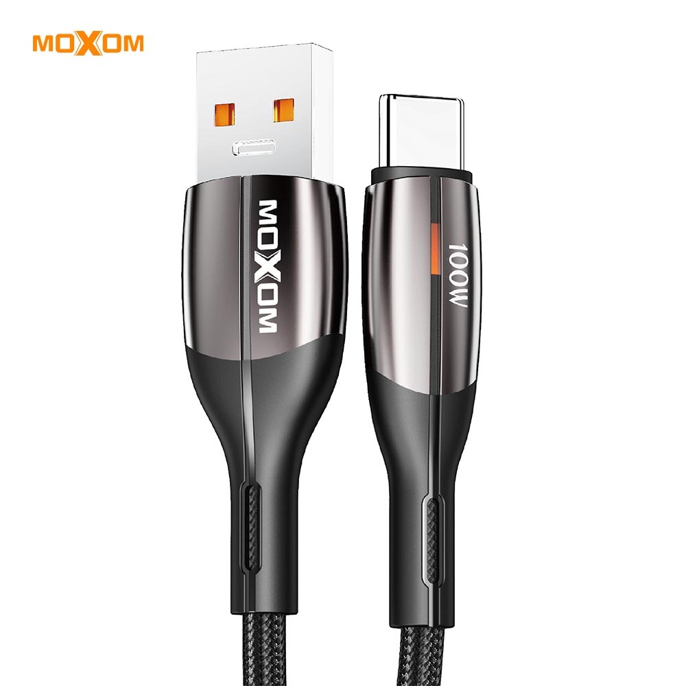 Jual Moxom Cable Data Fast Charging USB to Type-C 100W 1,2m MX-CB850 | Shopee Indonesia
