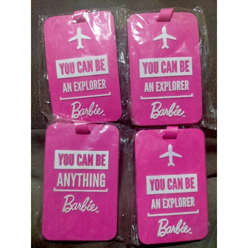 Jual Barbie nametag Luggage limited edition | Shopee Indonesia
