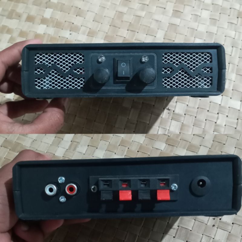 Jual Power amplifier miniatur dc 12 volt 40 watt x 2 | Shopee Indonesia