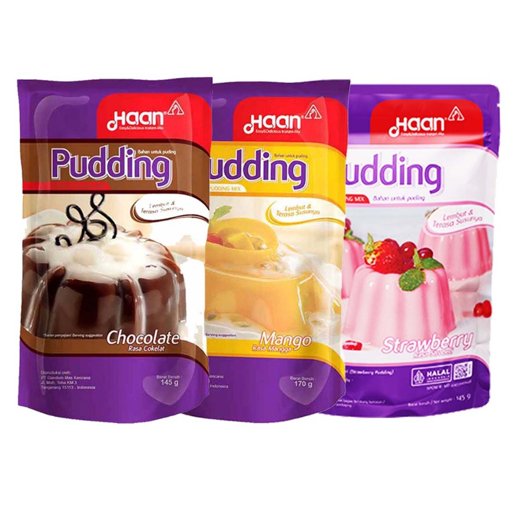 Jual Haan pudding 145g / haan pudding mangga 145g / haan pudding ...