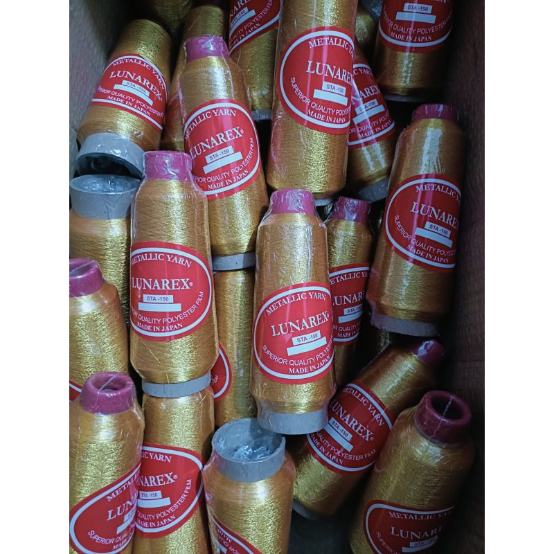 Jual benang lunarex silper gold ready stock | Shopee Indonesia