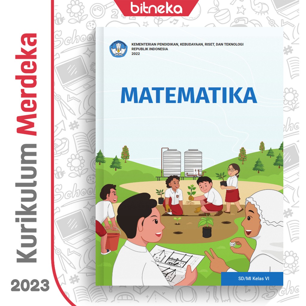 Jual Buku Siswa Matematika(BARU) SD/MI Kelas 6 Kurikulum Merdeka Kurmer | Shopee Indonesia