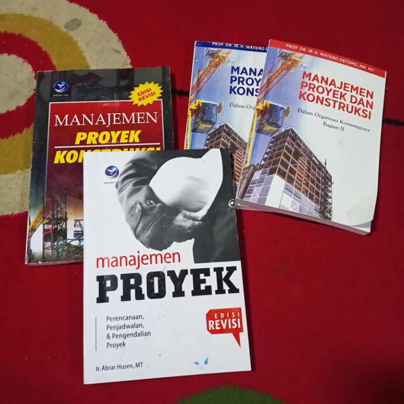 Jual Buku Manajemen Proyek Kontruksi | Shopee Indonesia