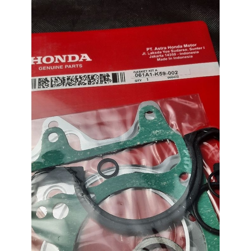 Jual PACKING TOP SET + KARET HEAD TOP SET ASSY HONDA VARIO 150 VARIO ...