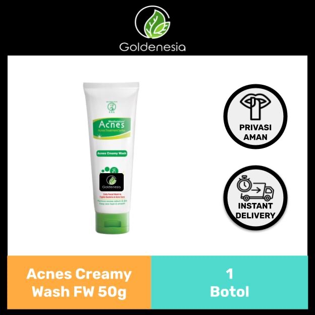 Jual Acnes Creamy Wash | Facial Wash | Face Wash | Sabun Wajah | Shopee ...