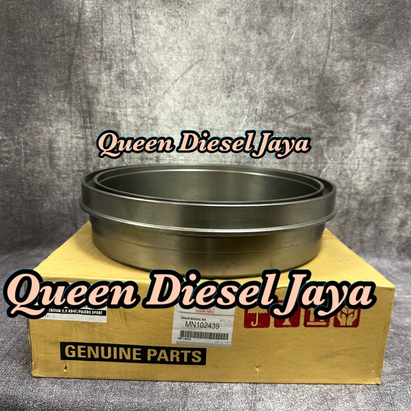 Jual Brake Drum Rear Tromol Belakang Triton Pajero Sport 4615A127 ...