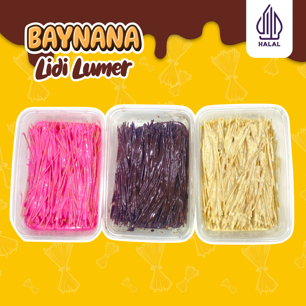 Jual BAYNANA - MIE LIDI LUMER COKLAT PREMIUM KEMASAN 500ML | Shopee ...