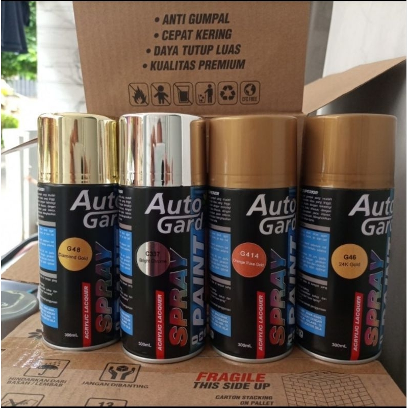 Jual Cat Semprot AutoGard 300ml Akrilik Mobil Motor Helm Sepeda ...